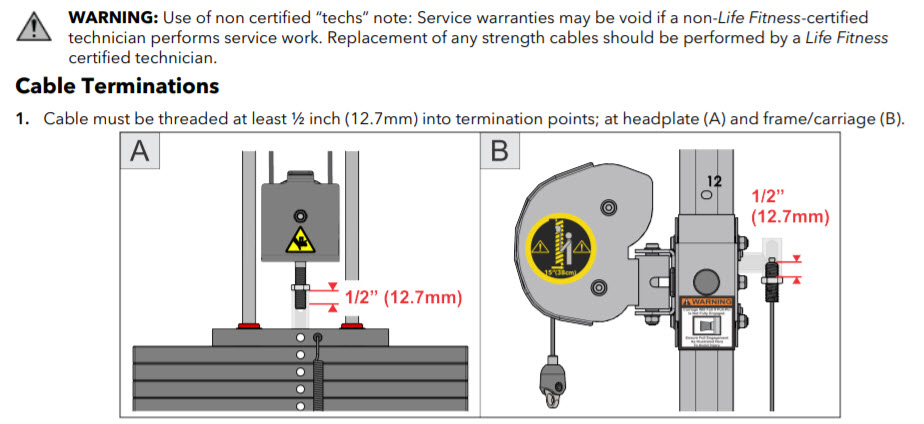 Life Fitness Axiom OP-DAP Dual Adjustable Pulley Cable Routing – Life ...