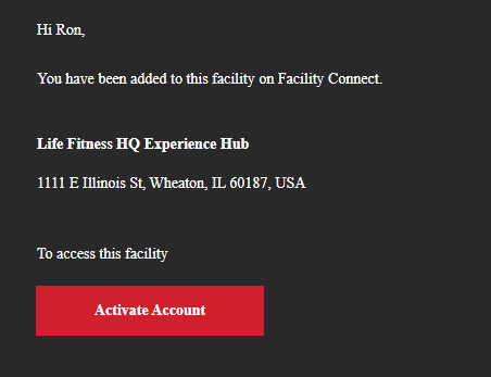 Facility Connect - Getting Started For Admins – Life Fitness Support
