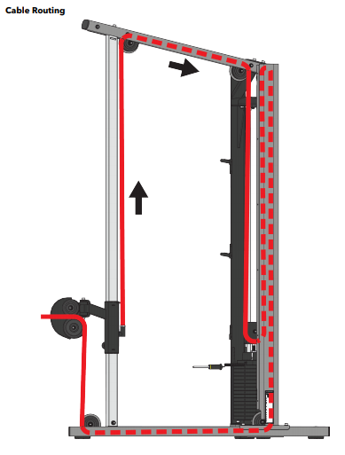 라이프 피트니스 Axiom OP-DAP 듀얼 조절 풀리 케이블 라우팅 – Life Fitness 지원하다