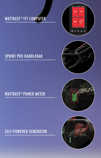 Verschillen Life Fitness IC6 Fiets – Life Fitness Support