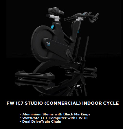 ICG フライホイール IC7 バイクの紹介 – Life Fitness サポート