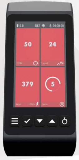 ICG Bike Console Details – Life Fitness Support