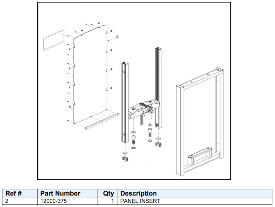 Cybex VR3 Weight Stack Panel Insert Update – Life Fitness Support